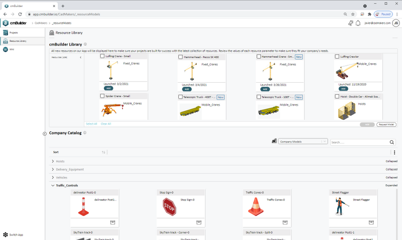 cmBuilder - Construction Site Logistics 4D Simulation & Planning Software